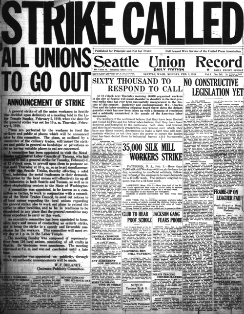 Slideshow, Labor Strike, America in the 1920s, Primary Sources for ...